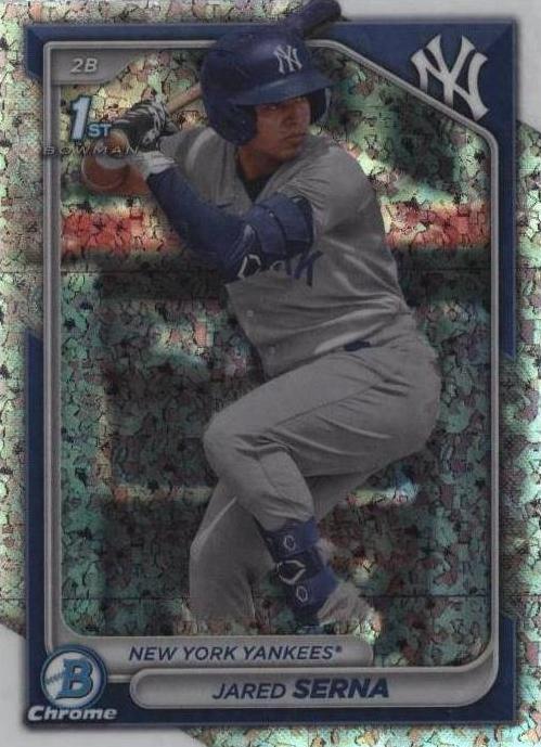 2024 Bowman - Chrome Prospects Jared Serna #BCP-68 Mini-Diamond ...