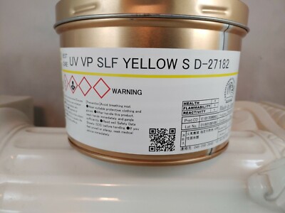 T & K Toka UV VP SLF YELLOW Best Cure - Screen Printing Ink S D-27182 ...