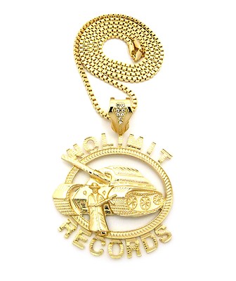 Hip Hop Military No Limit Records Tank Pendant 30" Various Chain ...