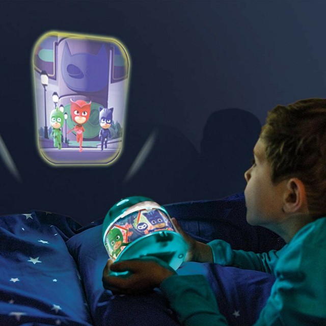 PJ Masks LED Image Portable Colorful Projector Night Light Sleeping ...