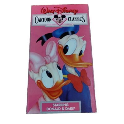 Walt Disney Cartoon Classics Volume 7 Starring Donald & Daisy Duck VHS ...