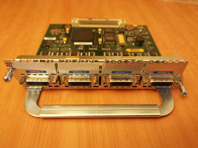 CISCO CNI9CGCAAA NM-4T 4-PORT SYNC Serial Network Module | eBay
