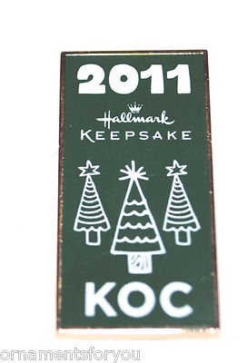Hallmark 2011 KOC City Lapel Pin KOC Event | eBay