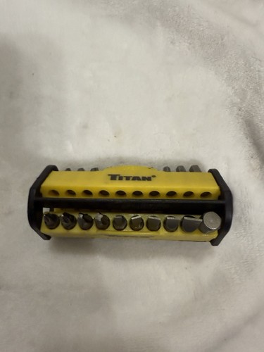 Titan Bit Set For Screwdrivers And Drills | eBay
