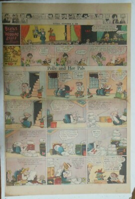 Polly and Her Pals Sunday by Cliff Sterrett from 11/9/1930 Full Page ...