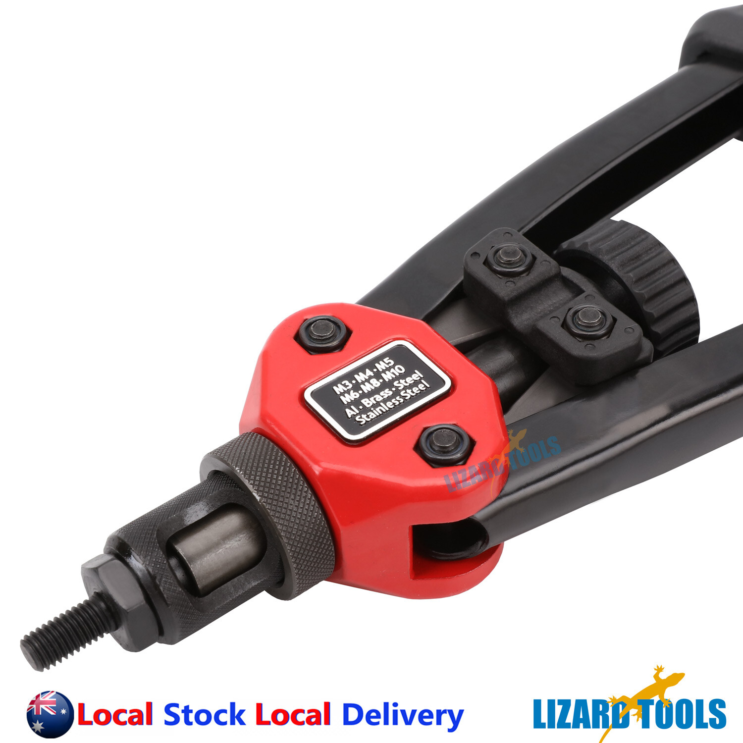 630Pcs Lizards Rivet Nut Rivnut Tool Kit Riveting Nutsert Gun Nutserts ...