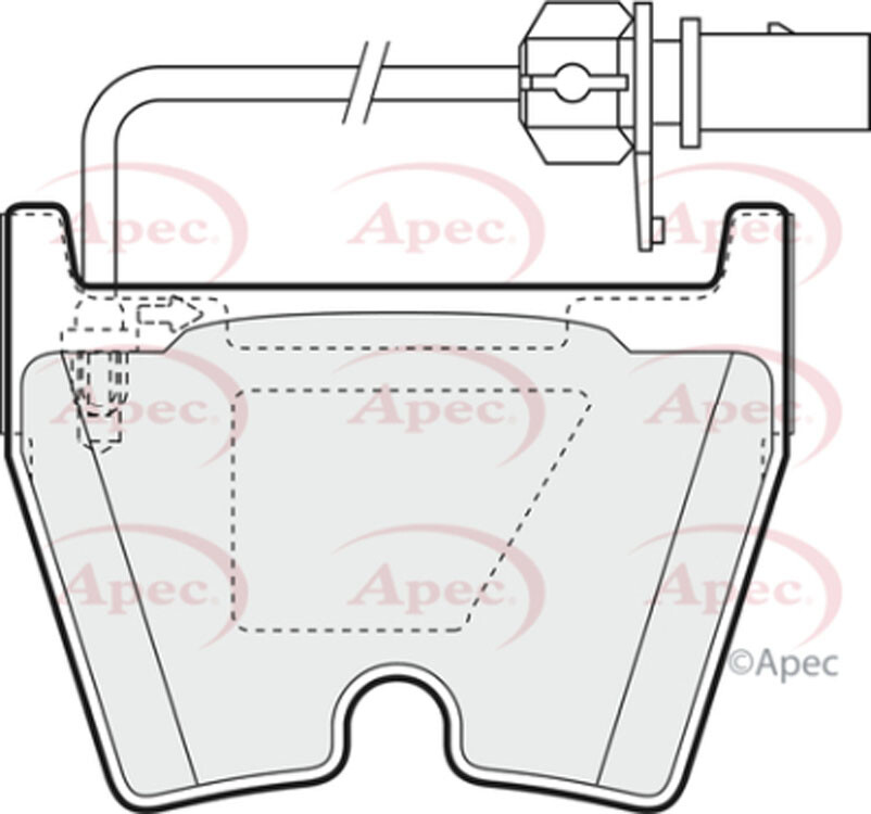Fits Audi A4 R8 A5 VW Phaeton AZ Front Brake Pads Set #1 420698151C ...
