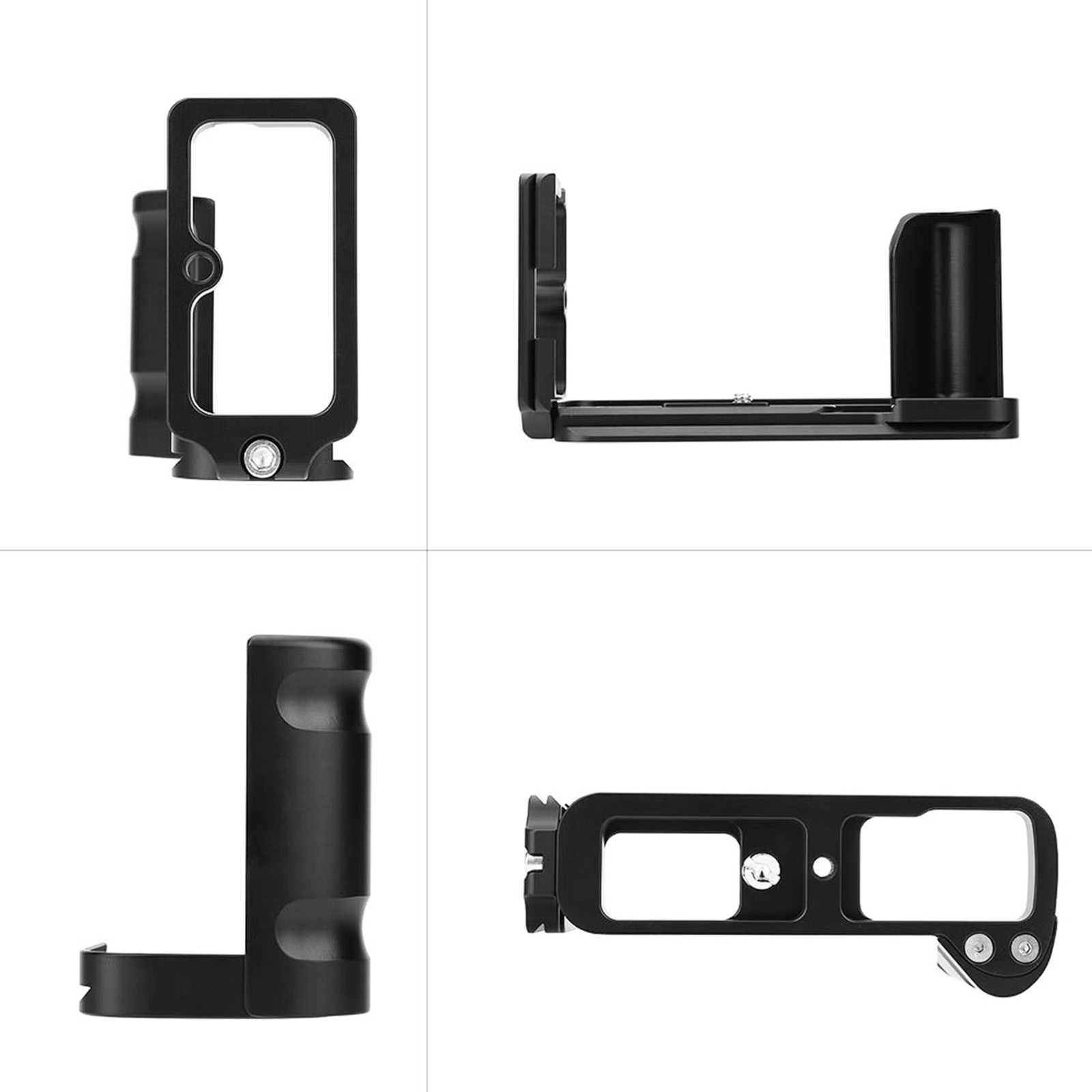 L-Shaped Vertical Quick Release Plate Bracket Hand Grip Fit For E-M10 ...
