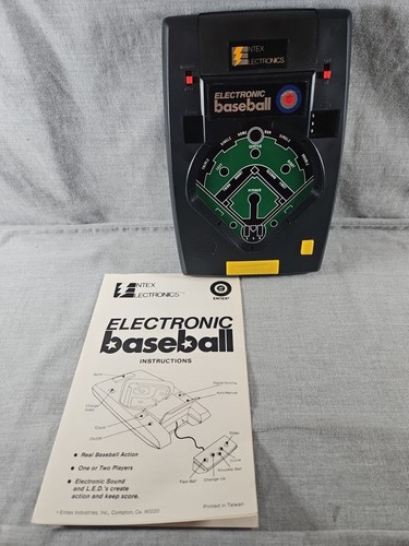 Entex Electronic Baseball 8001 1979 Handheld Game For Parts | eBay