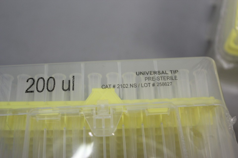 4 NEPTUNE UNIVERSAL TIPS 200 UL 2102.NS PRE-STERILE 384 QTY | eBay