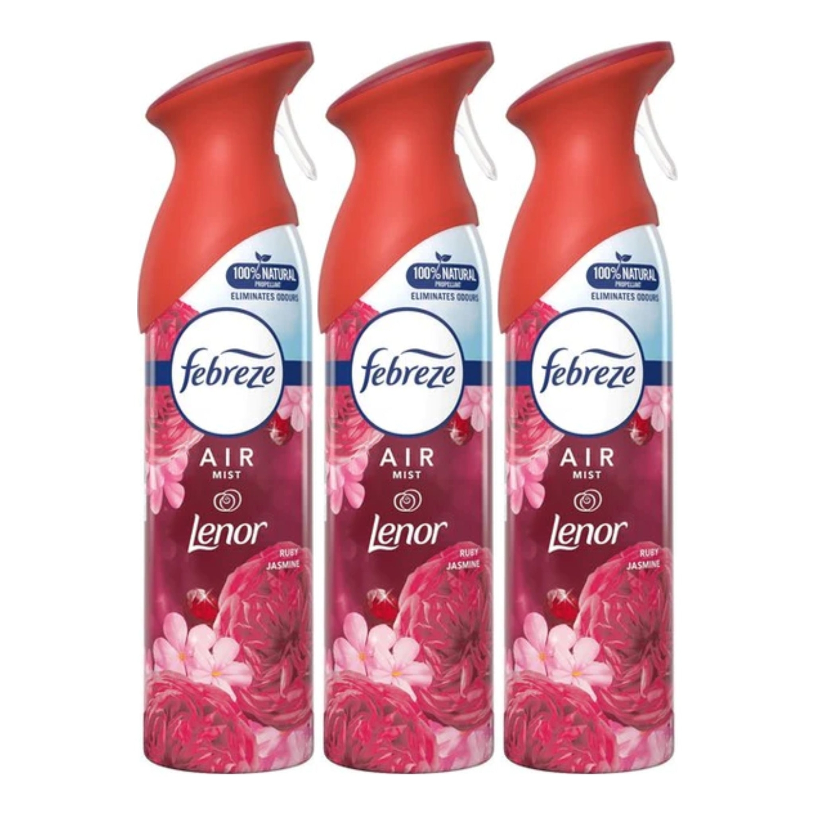 Febreze Air Mist Air Freshener - Ruby Jasmine Scent, 300ml (Pack of 3 ...