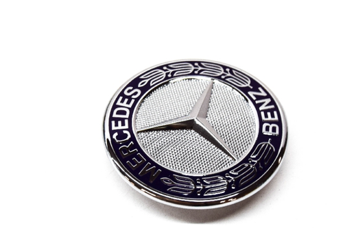 Genuine OEM Mercedes-Benz W218 R231 Bonnet Badge A2188170116 BLUE | eBay