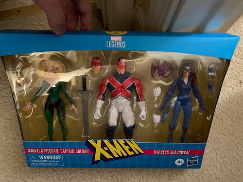 Marvel Legends Series Excalibur 3 pack Meggan/Captain Britain/Shadowcat ...