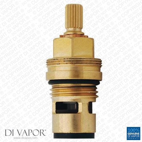 Grohe 45346000 1/2" Carbodur Half Turn Flow On/Off Cartridge for Hot ...