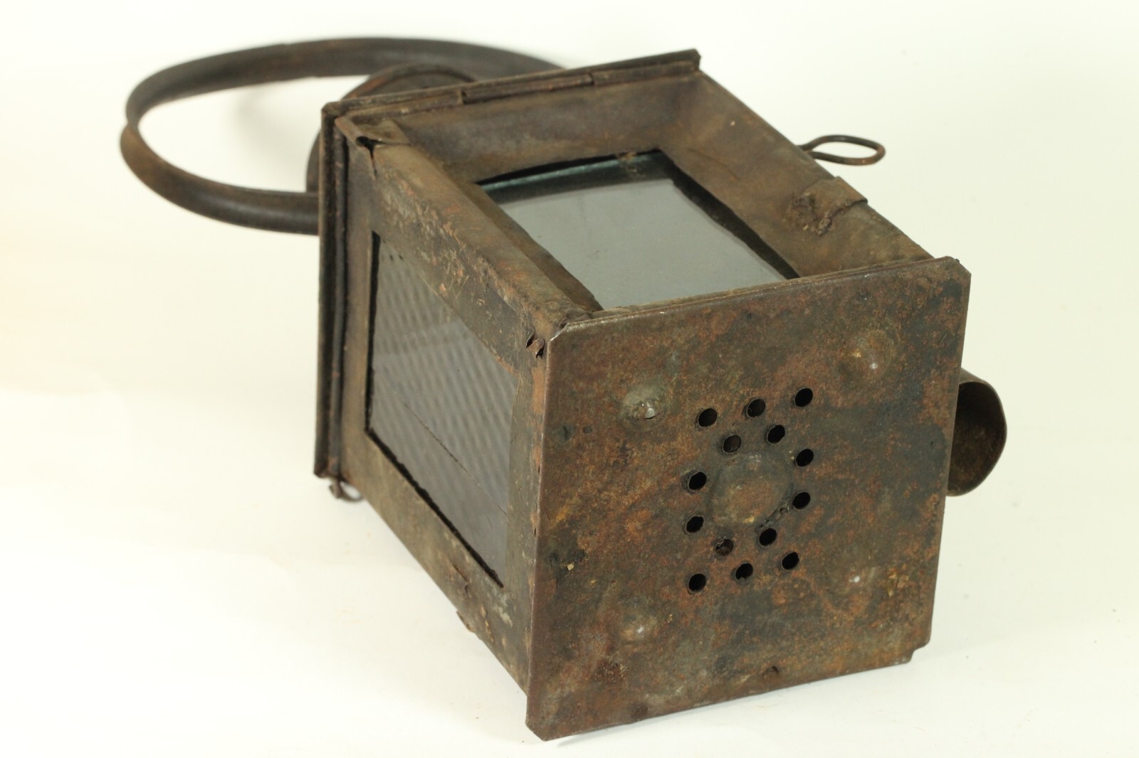 Vintage Antique Soviet USSR Railroad candle Lantern Rail Lamp 3 Way ...