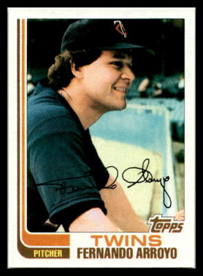 1982 Topps #18 Fernando Arroyo EX/ NRMT | eBay
