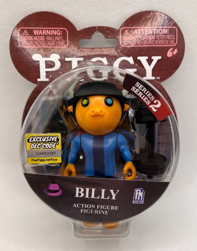 PIGGY Roblox Series 2 Billy Action Figure Toy with DLC Code Brand New ...