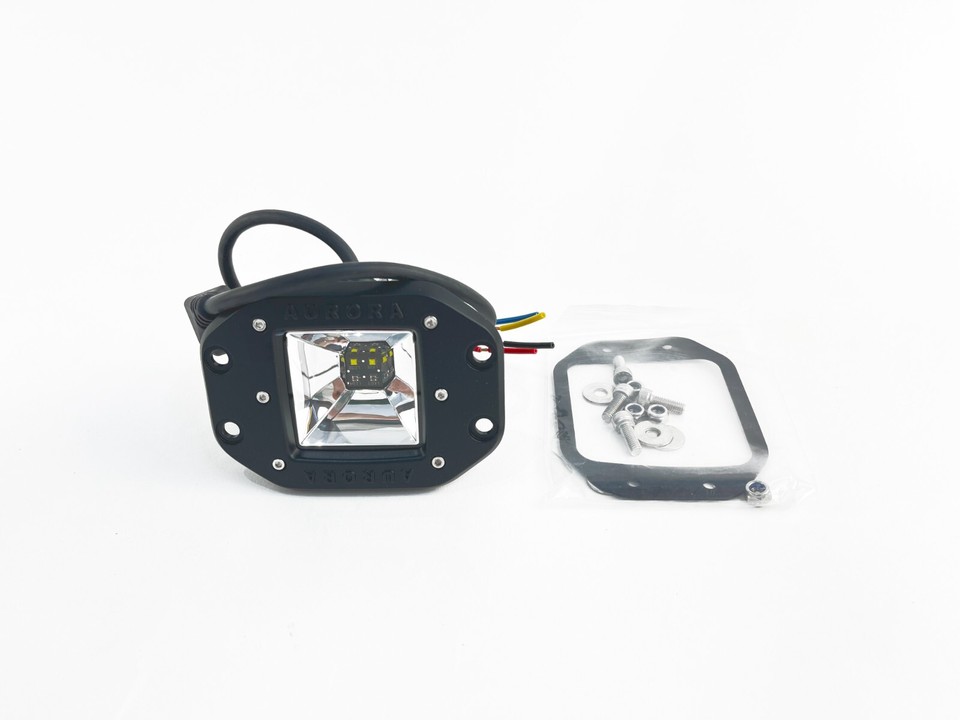 Aurora 12W 4-LED Scene Light with Recessed Red and White Reverse Tail ...