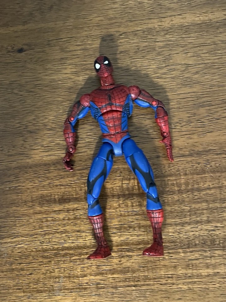 Marvel Legends Spider-Man 6" Super Poseable Action Figure Toy Biz 2001 ...