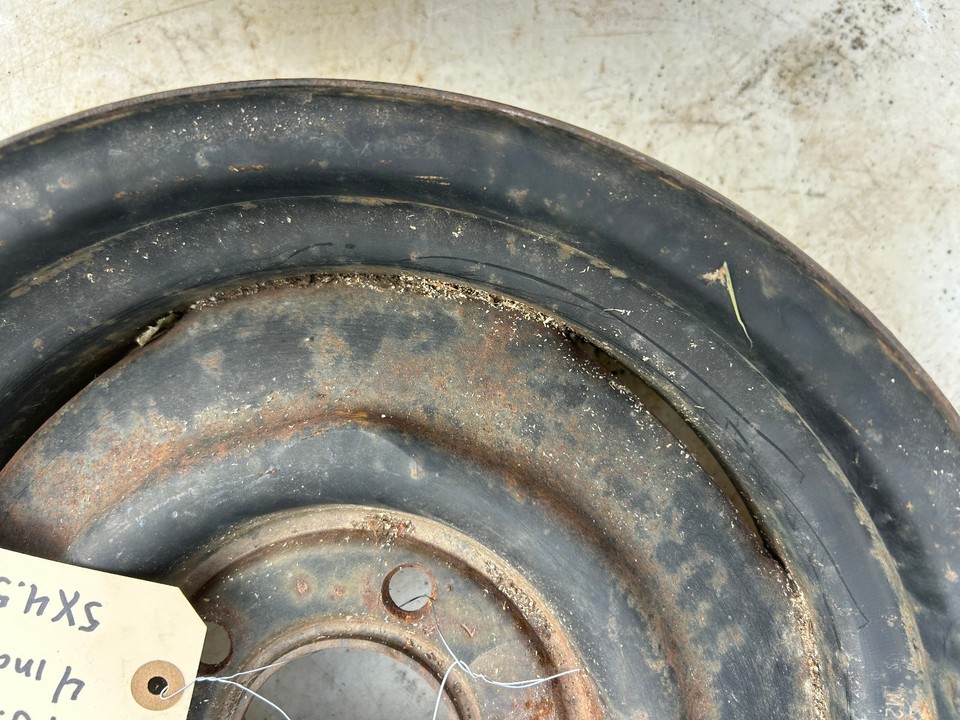 Ford Mopar AMC 14x5.5 Steel Wheel Rim 5X4.5 Bolt Pattern 4 inch back ...