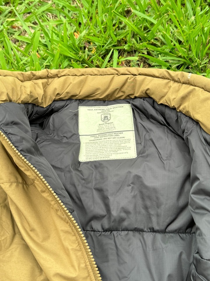 Level 7 Vest Gen III Primaloft PCU ECWCS USGI Materials BAF All Sizes ...