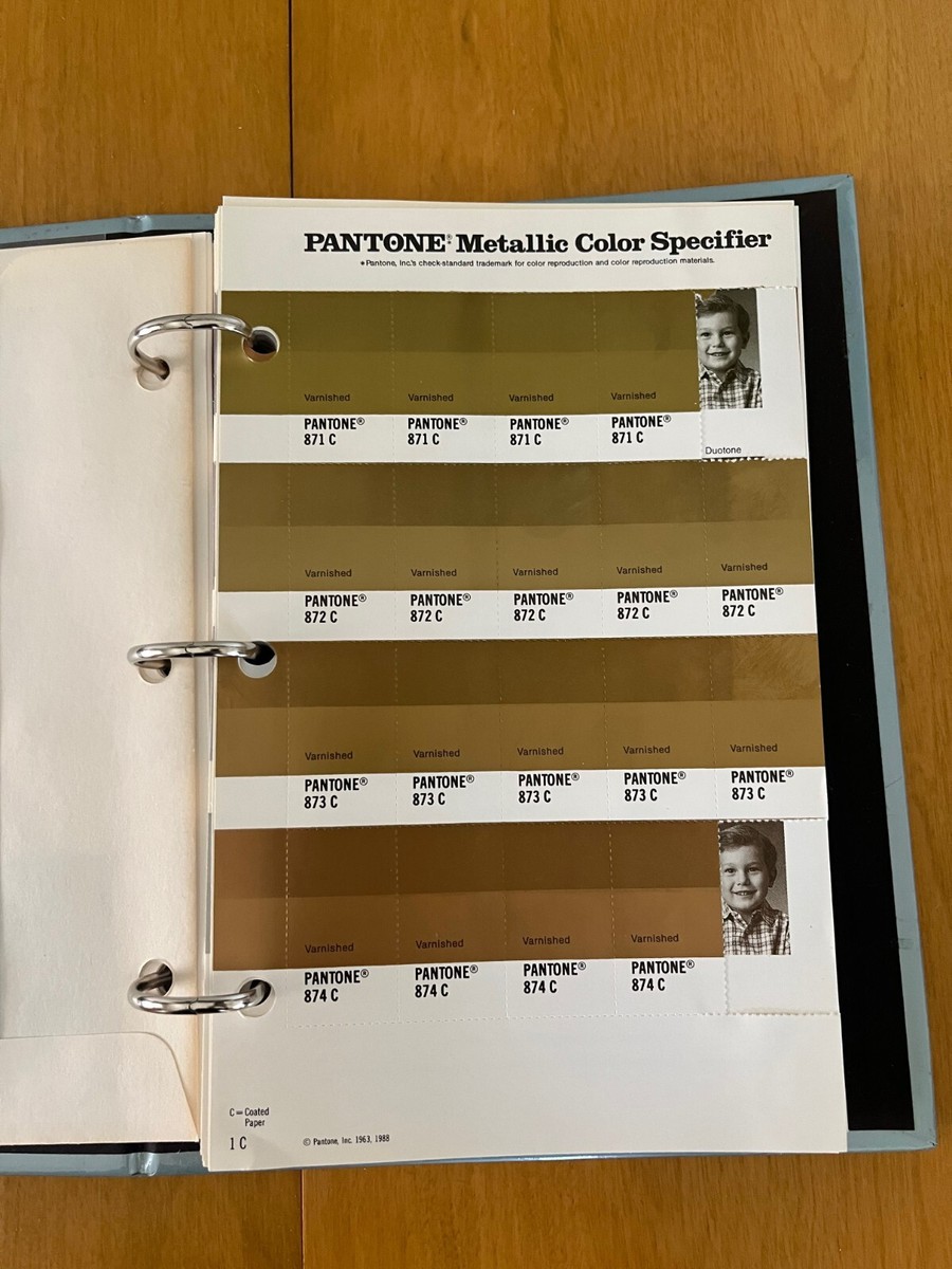 Pantone 872 Metallic Gold Color