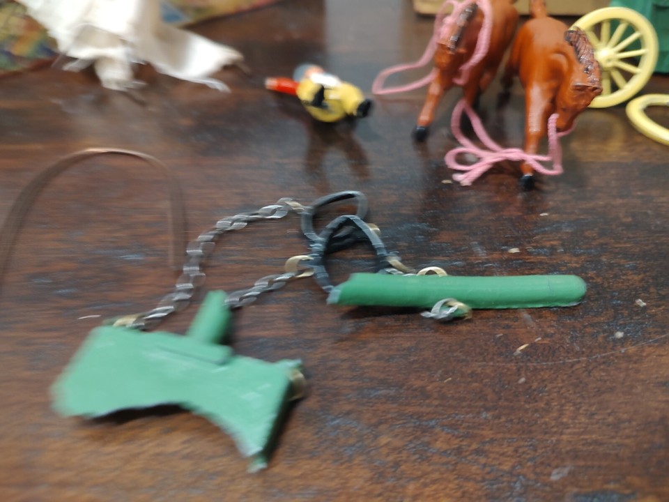 Vintage Timpo Wild West Toy Set 1950s Cowboys Indians | eBay