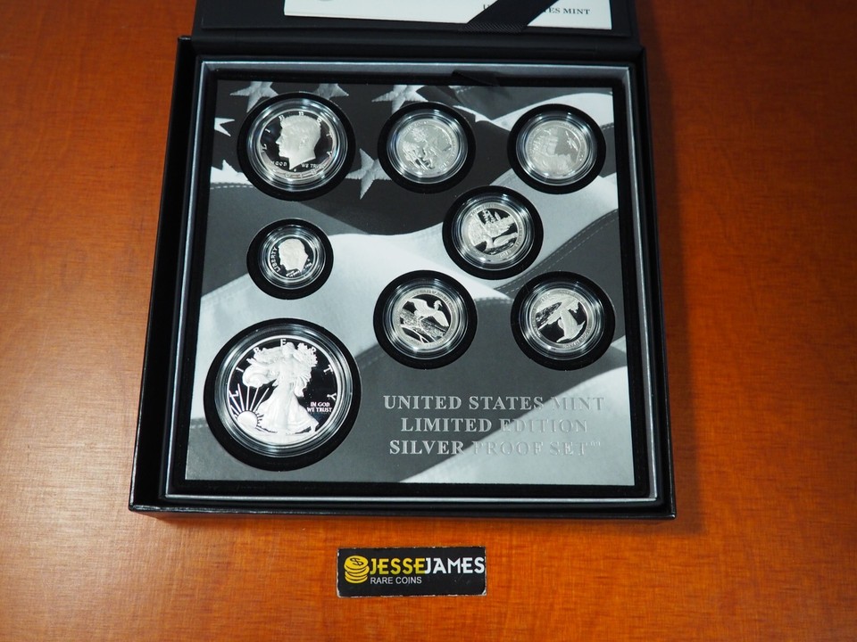 2018 S PROOF SILVER EAGLE LIMITED EDITION PROOF SET 18RC IN OGP | eBay