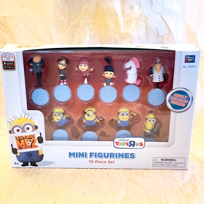 Despicable Me 2 Mini Figurines 10 piece set Gru Dr Nefario Thinkway ...