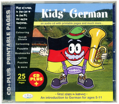 KIDS' GERMAN (CD, audio & rom) First Language learning for age 5+ NEW ...