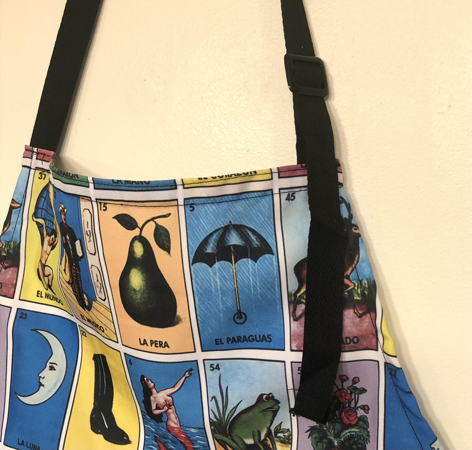 Mexican Bingo Apron - Adjustable Waist With Pockets - Mexican Loteria ...