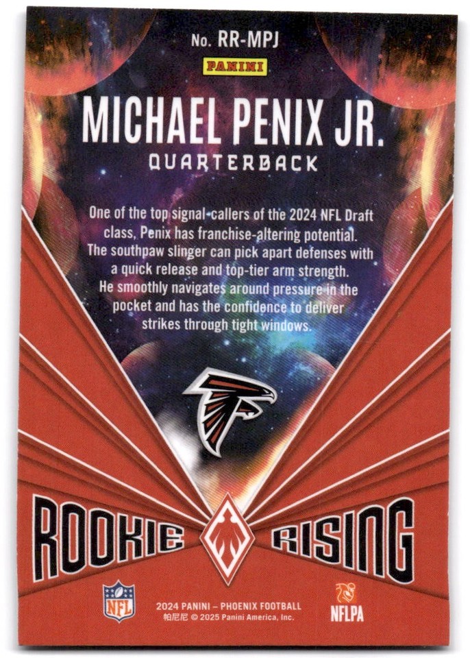 2024 Panini Phoenix #RR-MPJ Michael Penix Jr. Rookie Rising Stars | eBay UK