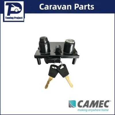 Camec Trimatic Caravan Door Lock Outer Lock With 2 Keys Lock Barrel ...