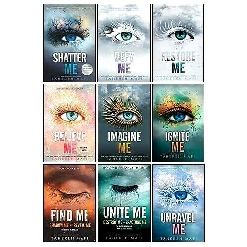 Shatter Me Series Collection 9 Books Box Set, Tahereh Mafi (Unite Me ...