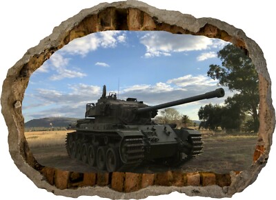 Tanks War Army Military 3D Wall Sticker Art Poster Decals Murals Room ...