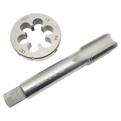 HSS M23 x 1.5 Tap and Die Set Right Hand M23x1.5mm Die M23 x 1.5 Thread ...