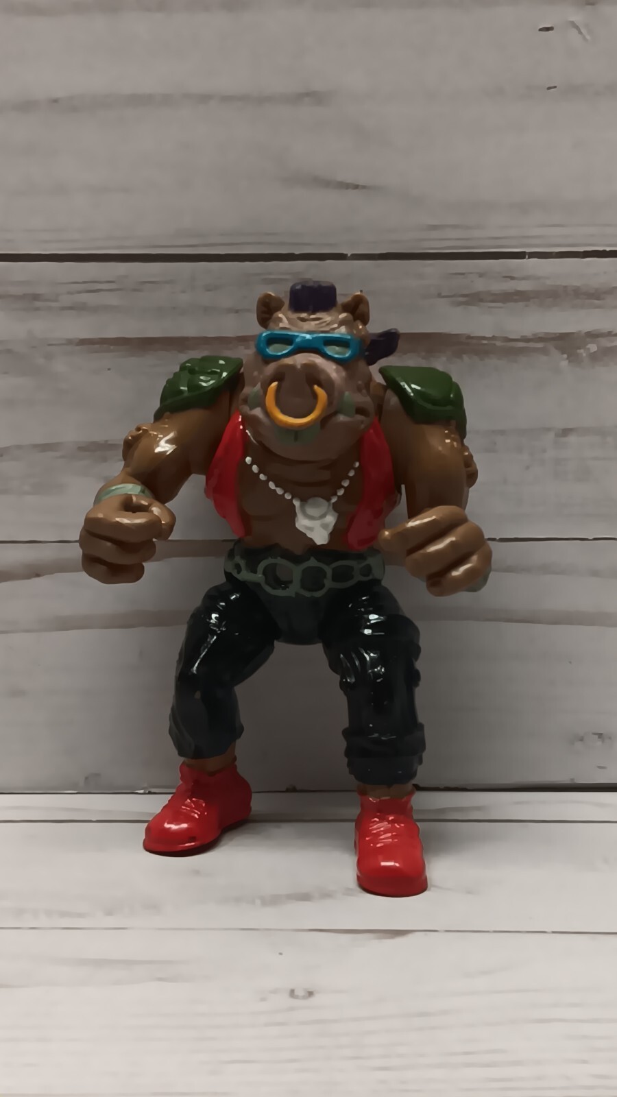 Bebop Teenage Mutant Ninja Turtles Action Figure Boar TMNT 1988 Hard ...