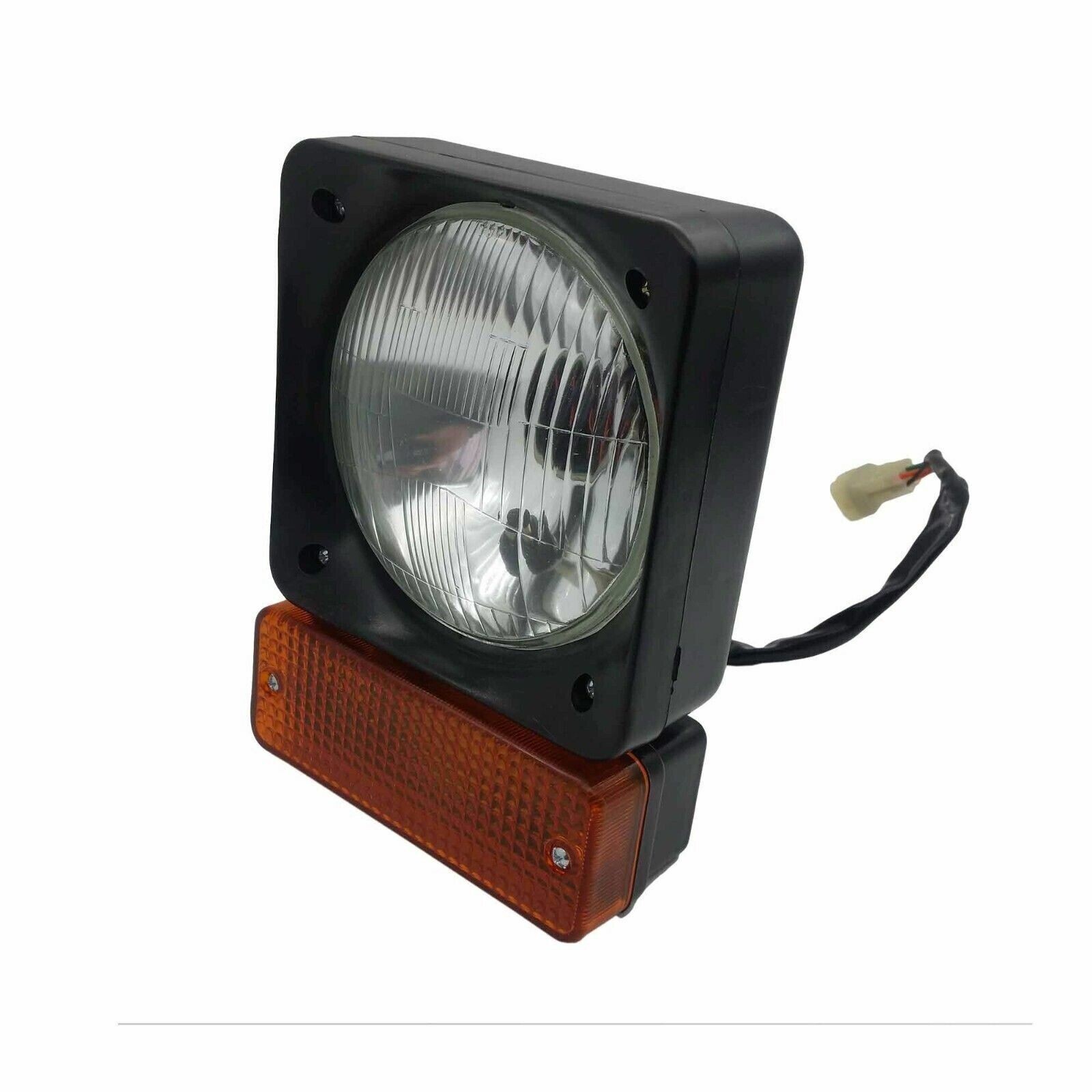 JCB Head Light Lamp Set with Indicator for Telehandler Loader Loadall X ...