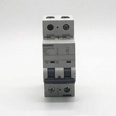1PC SIEMENS NEW 5SY6204-7CC 5SY62047CC Circuit Breaker 2P 4A FAST SHIP ...