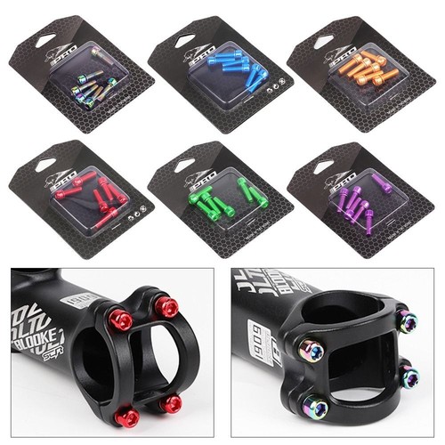 MTB Cycling Fixed Bolt Bike Parts Stem Fixing Bolts Bicycle Stems ...
