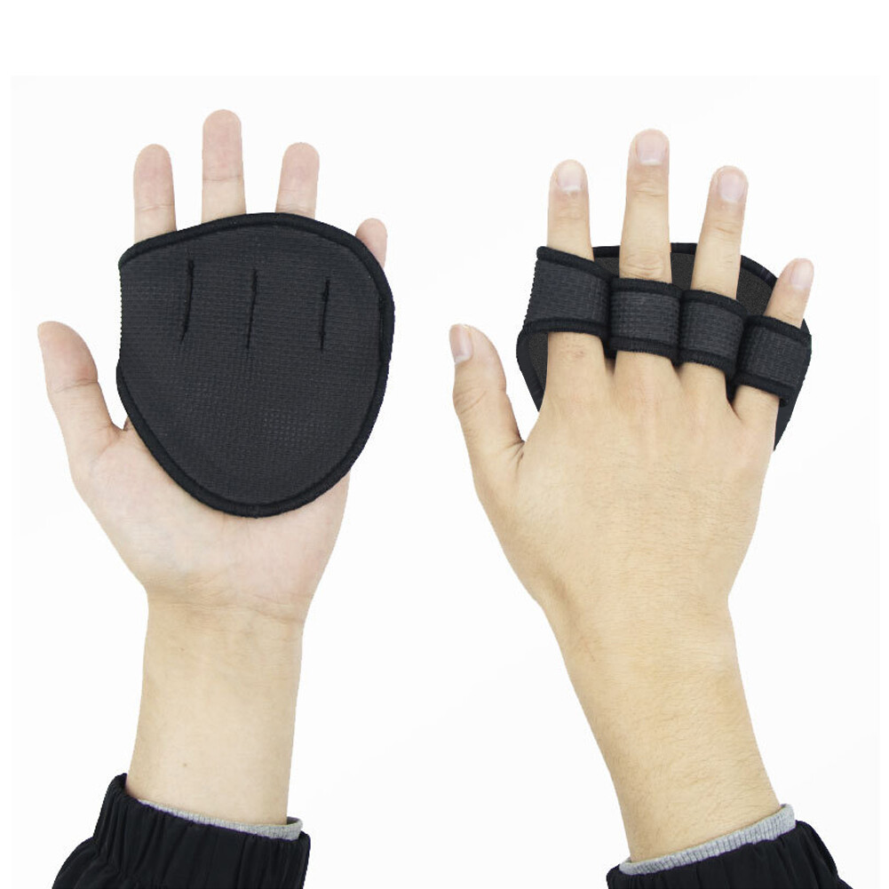 Weight Lifting Hand Guard Gloves Unisex Dumbbell Pull Up Grip Pads ...