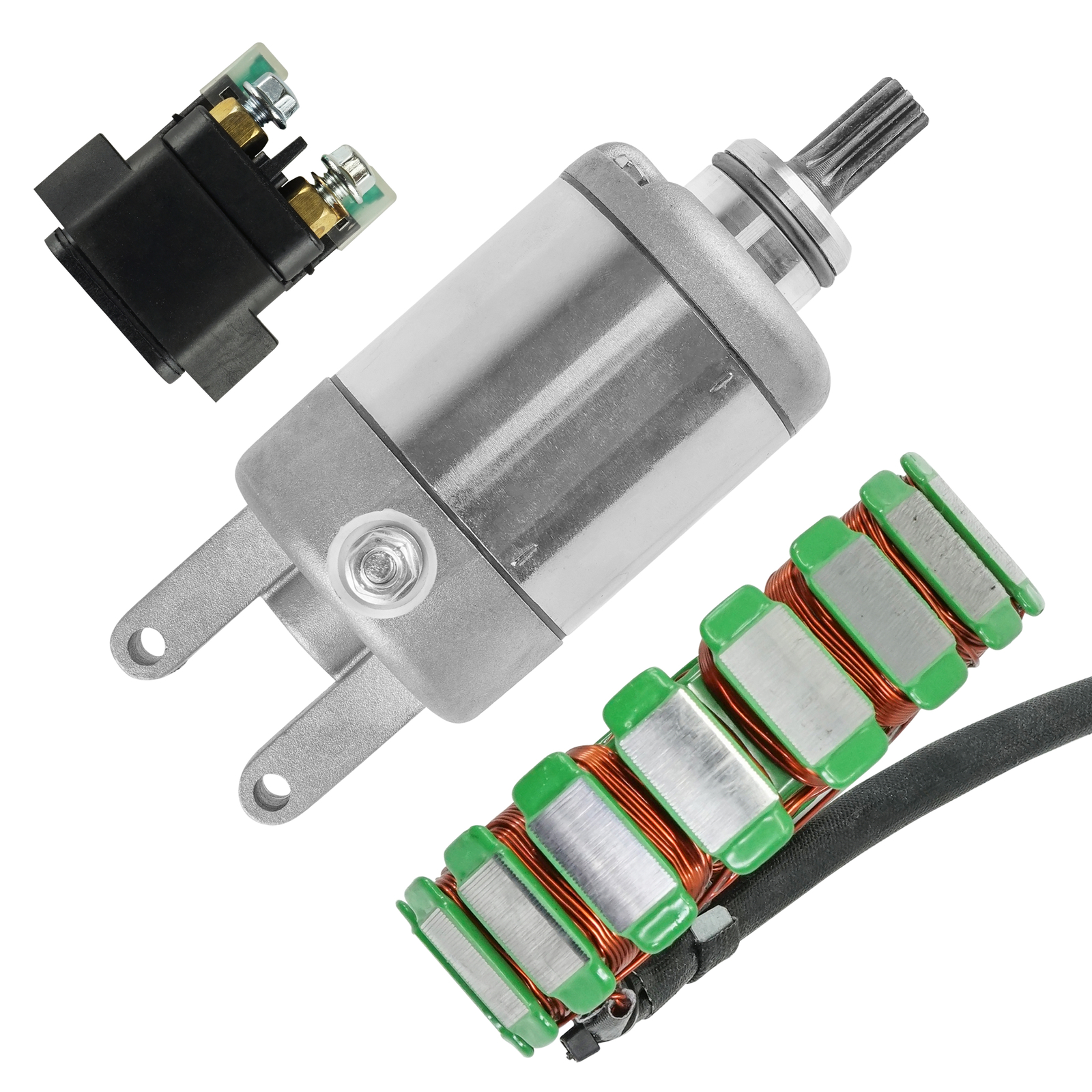 For Yamaha R6 YZFR6 YZF-R6 1999 2000-2002 Starter / Stator / Relay ...