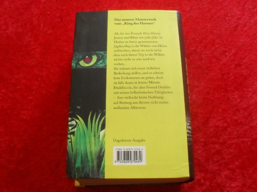 Stephen King - DUDDITS Dreamcatcher (Weltbild) - Gebundene Ausgabe | eBay