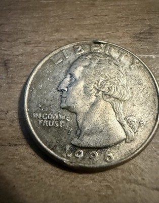 1996 P Quarter with Die Break Errors On Obverse and Reverse | eBay