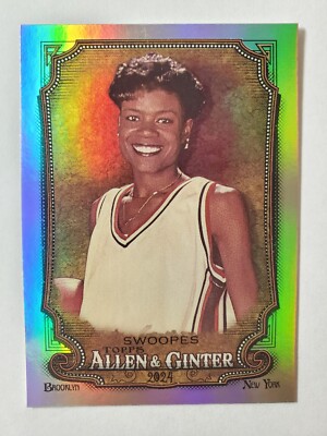 2024 Topps Allen & Ginter Silver Portrait Hot Box Foil Sheryl Swoopes ...