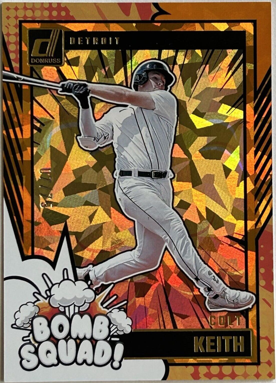 2024 Panini Donruss - Bomb Squad Colt Keith #5 Orange Ice /75 (RC) for ...