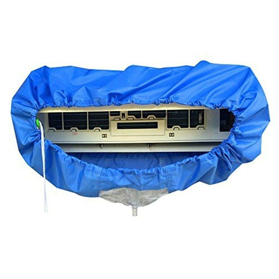 2PC MINI SPLIT UNIT CLEANING COVER,SIZE 9k-12k-18k and 18k-24k-36k BTU ...