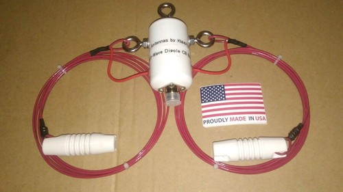 HALF-WAVE DIPOLE ANTENNA FOR THE CB BAND (11 METERS) BASE STATION | eBay