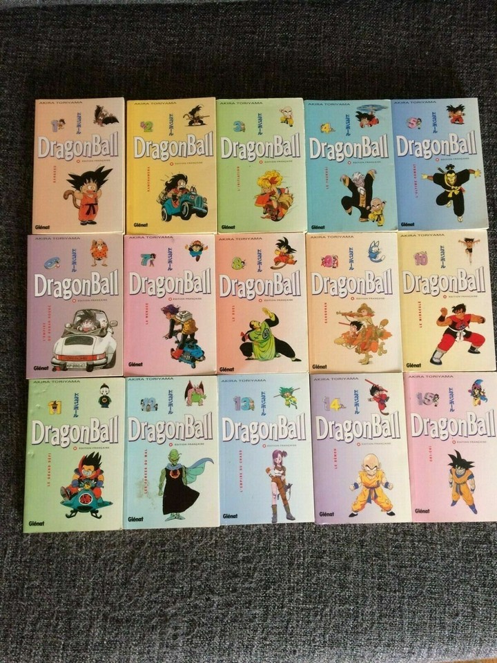 Manga Dragon Ball Collection Complète Intégrale 42 Tomes Dbz Glénat Ebay
