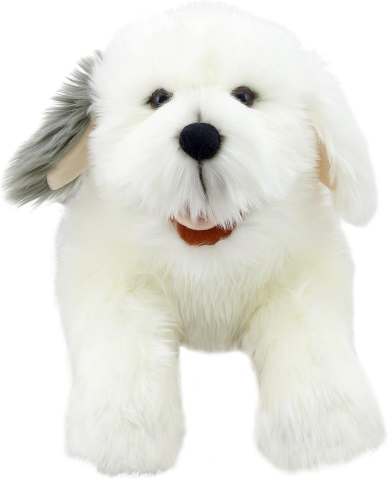 (PERFECT GIFT) The Puppet Company Playful Puppies Old English Sheepdog ...